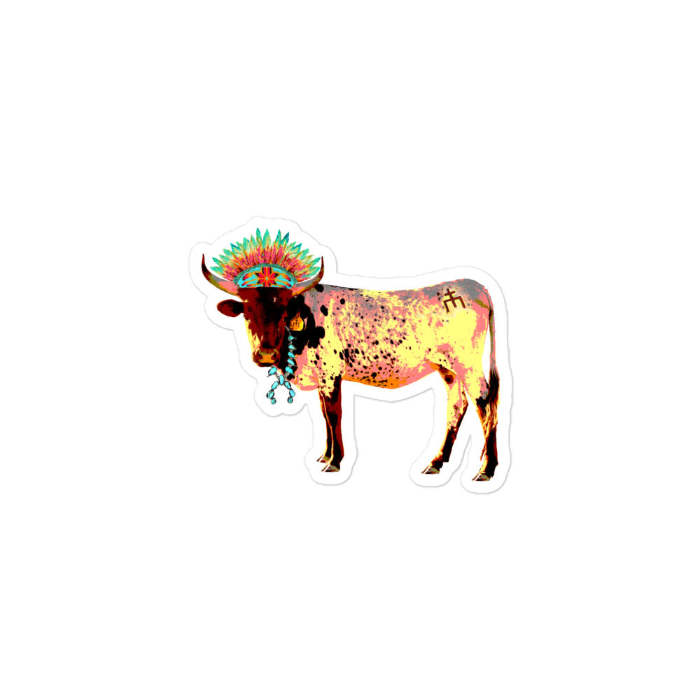Fancy Cow sticker – Little Wild Mountain